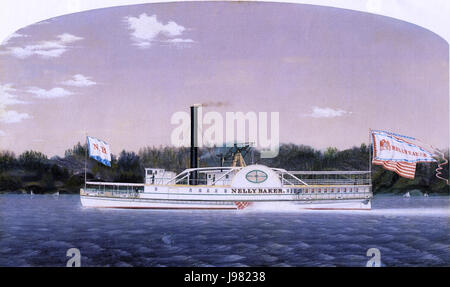 Nelly Baker (steamboat) by Bard Stock Photo - Alamy