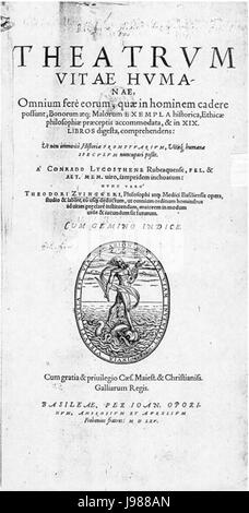 Theatrum Vitae Humanae 1565 Stock Photo - Alamy