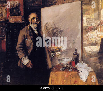 'Self Portrait' by William Merritt Chase, painted in 1901, depicts the ...