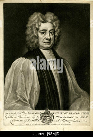 The most Revnd Father in God Lancelot Blackbourne Stock Photo - Alamy