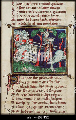 Illustration of the Death of Absalom - Absalom (King David's Son ...