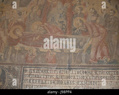 Tranovalto St Paraskeva Church Fresco 1 Stock Photo - Alamy
