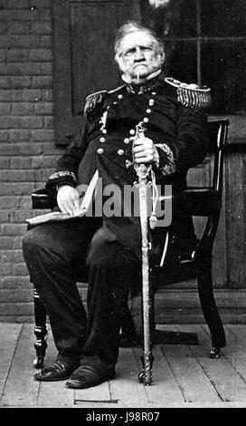 Vintage photo of Winfield Scott Stock Photo - Alamy