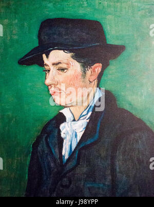 'Joseph Roulin' is a famous portrait by Vincent van Gogh, painted in ...