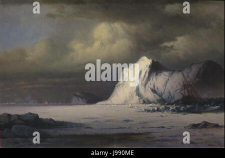 William Bradford - 'Abandoned in the Arctic Ice Fields', 1876 Stock ...