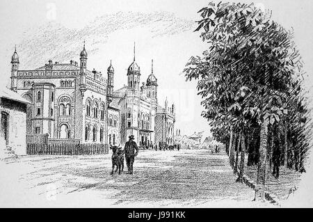 Odense banegaard Joh Boesen 1847-1916 Stock Photo - Alamy