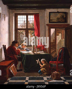 Abraham van Strij was a Dutch painter known for his depictions of ...
