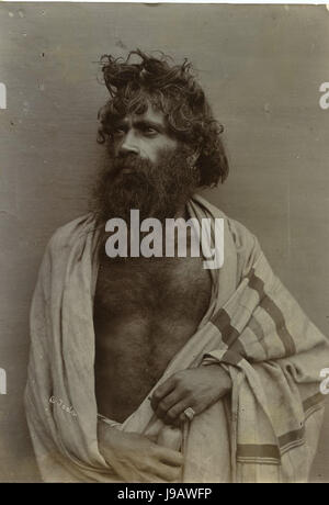 Toda tribal man in India in the 1890s Stock Photo - Alamy