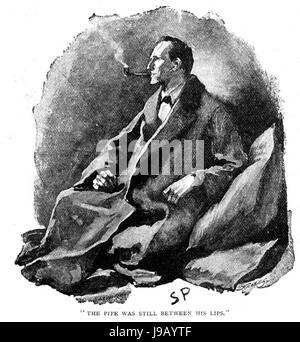 Sherlock Holmes - The Man with the Twisted Lip Stock Photo - Alamy