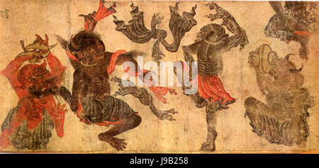Siyah Qalam Demons1 Stock Photo - Alamy