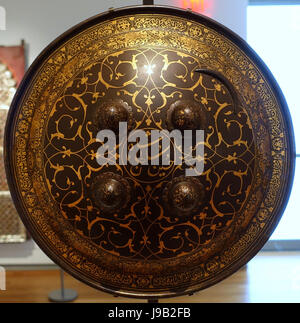 Parade rondache with name of Shah Soltan Hoseyn, Iran, first half of ...