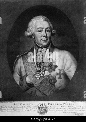 Peter Ludwig von der Pahlen Stock Photo - Alamy