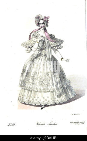 1830s fashion in Vienna Stock Photo - Alamy