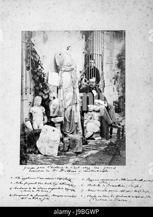 Philipp Anton Dethier and his collection Stock Photo - Alamy