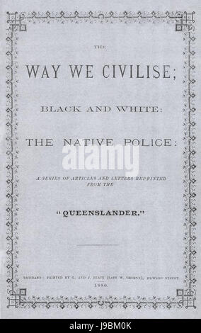 The Way We Civilise Stock Photo - Alamy