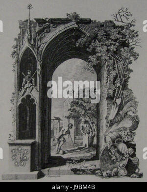 Richard Bentley Elegy design Stock Photo - Alamy