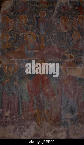 Siatista St Ilia Frescoes 2 Stock Photo - Alamy