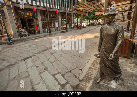 Yibin, Sichuan province, China - The view of Yibin city, a small city ...