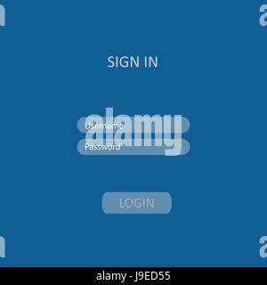User, Person, Log in icon symbol. 3D style. Trendy, modern design with ...