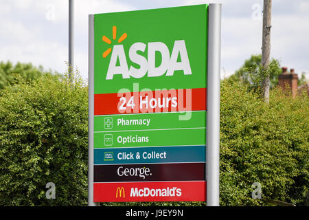 Asda Pharmacy, Asda supermarket, Asda, Bury St Edmunds, Suffolk UK ...