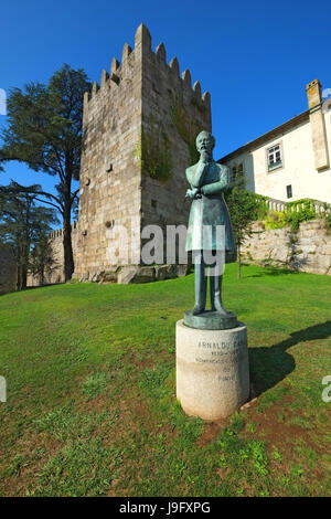 Arnaldo Gama Statue - Porto, Portugal Stock Photo - Alamy