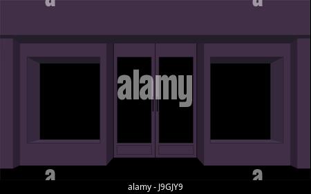 Urban storefront at night black and white lo fi aesthetic wallpaper ...