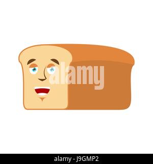 cartoon laughing loaf of bread Stock Vector Image & Art - Alamy