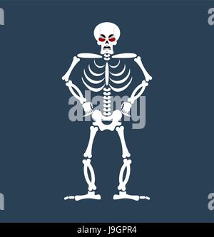Skull Sad Emoji. skeleton head sorrowful emotion isolated Stock Vector ...