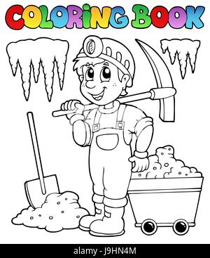 colour, paint, painted, mine, colouring, mining, book, pick, art ...