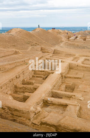Turkmenistan, near Ashgabat City, Old Parthian Fortress of Nissa City ...