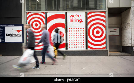 Target department store We're hiring sign - USA Stock Photo - Alamy