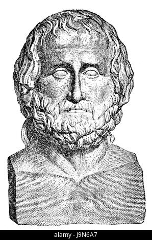 Euripides 480 BC 406 BC BC Athen Greece Greek Grecian Stock Photo ...