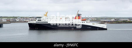 Calmac ferry, MV Loch Seaforth, sailing up Loch Broom, Scottish Stock ...