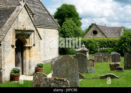 St. Edward`s Church, Hawling, Gloucestershire, England, UK Stock Photo ...