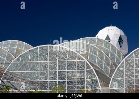 Oracle, Arizona - Biosphere 2. People lived in the sealed Biosphere2 ...