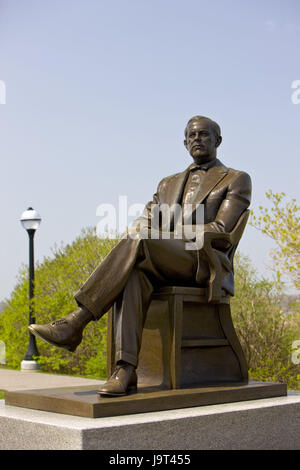 Statue of Lester B Pearson, Parliament Hill, Ottawa, Ontario, Canada ...