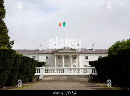 Áras an Uachtaráin (official residence of the President of Ireland) in ...