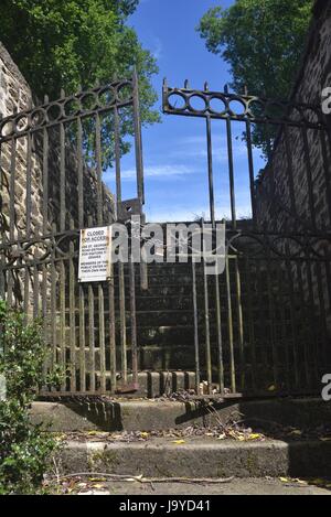 St George's graveyard in New Mills, High Peak, Derbyshire Stock Photo ...