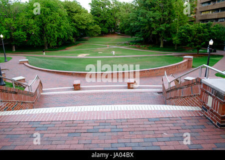 View onto Court of North Carolina (grass field) from 1911 Building at ...