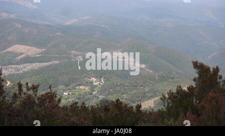 Views from Mount Foia Highest Point in Algarve Stock Photo - Alamy