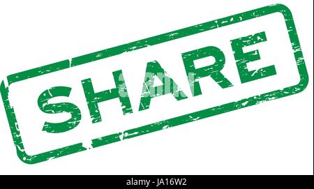 share stamp. share square grunge sign. share Stock Vector Image & Art ...