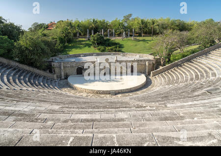 Amphitheater in ancient village Altos de Chavon - Colonial town ...