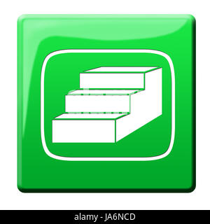 stairs, career, stair, ladder, pictogram, symbol, pictograph, trade ...