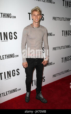 Colson Baker (Machine Gun Kelly) arrives at the premiere of "Good ...