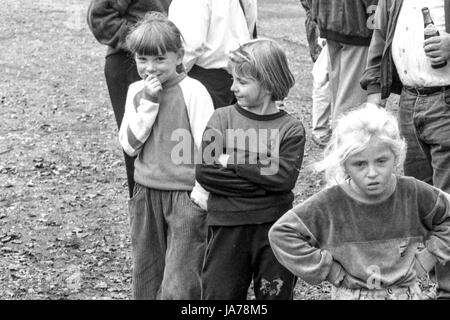 Polish children begging by german tourist for help and money and ...