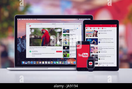 Youtube, Youtube Background Design Stock Photo - Alamy