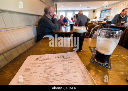 The Craster Arms, Beadnell Bay, Northumberland Stock Photo - Alamy