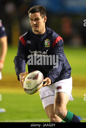 British and Irish Lions Jonny Sexton during the kickers session at Eden ...