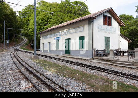 Bellavista railway station on the line Capolago - Monte Generoso ...