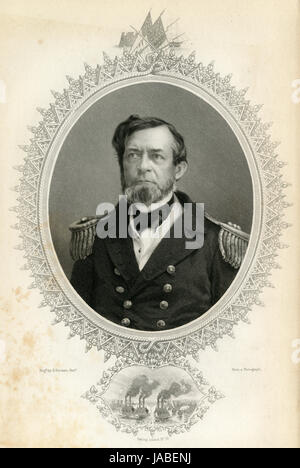 Andrew Hull Foote, 1806 - 1863. Distinguished Union naval officer ...